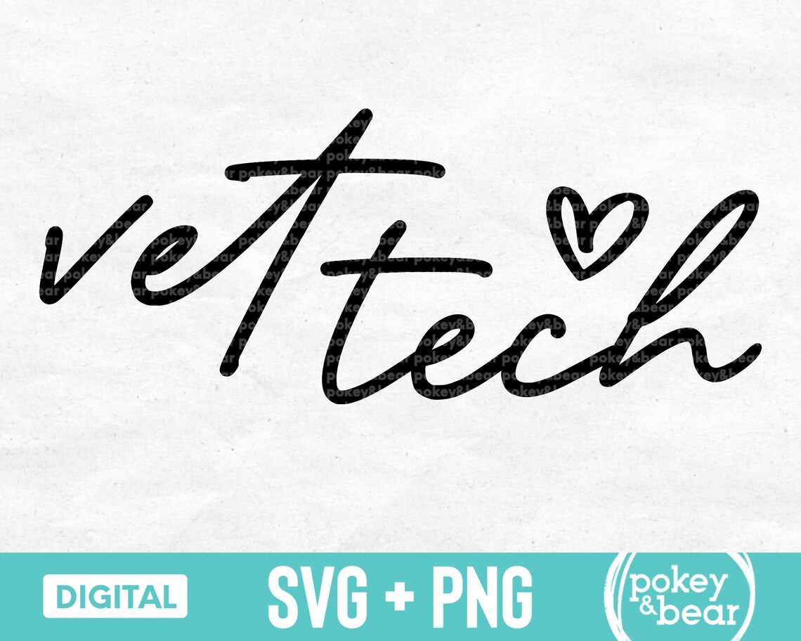 Vet Tech Svg Veterinary Technician Svg Vet Tech Shirt Svg | Etsy