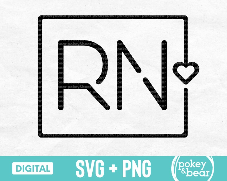 RN Svg Bundle RN Png Bundle Registered Nurse Svg Bundle RN Cut Files ...