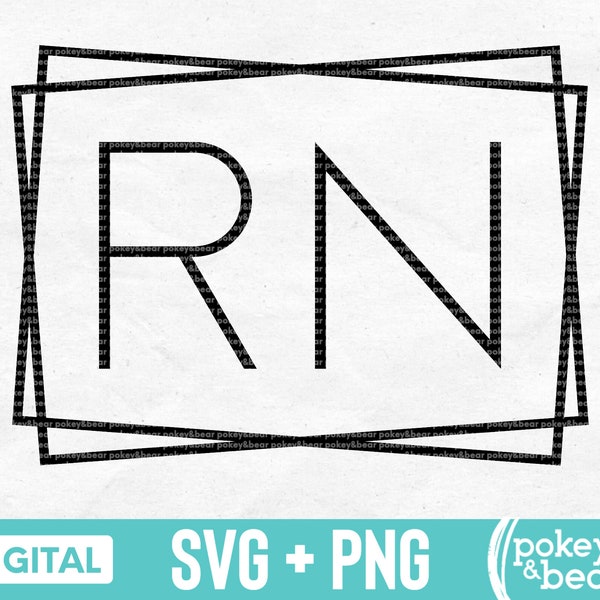 Rn Svg - Etsy