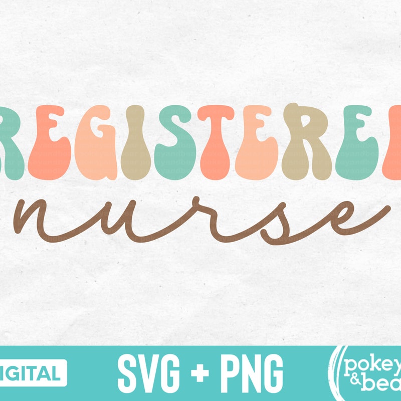 Registered Nurse Svg - Etsy