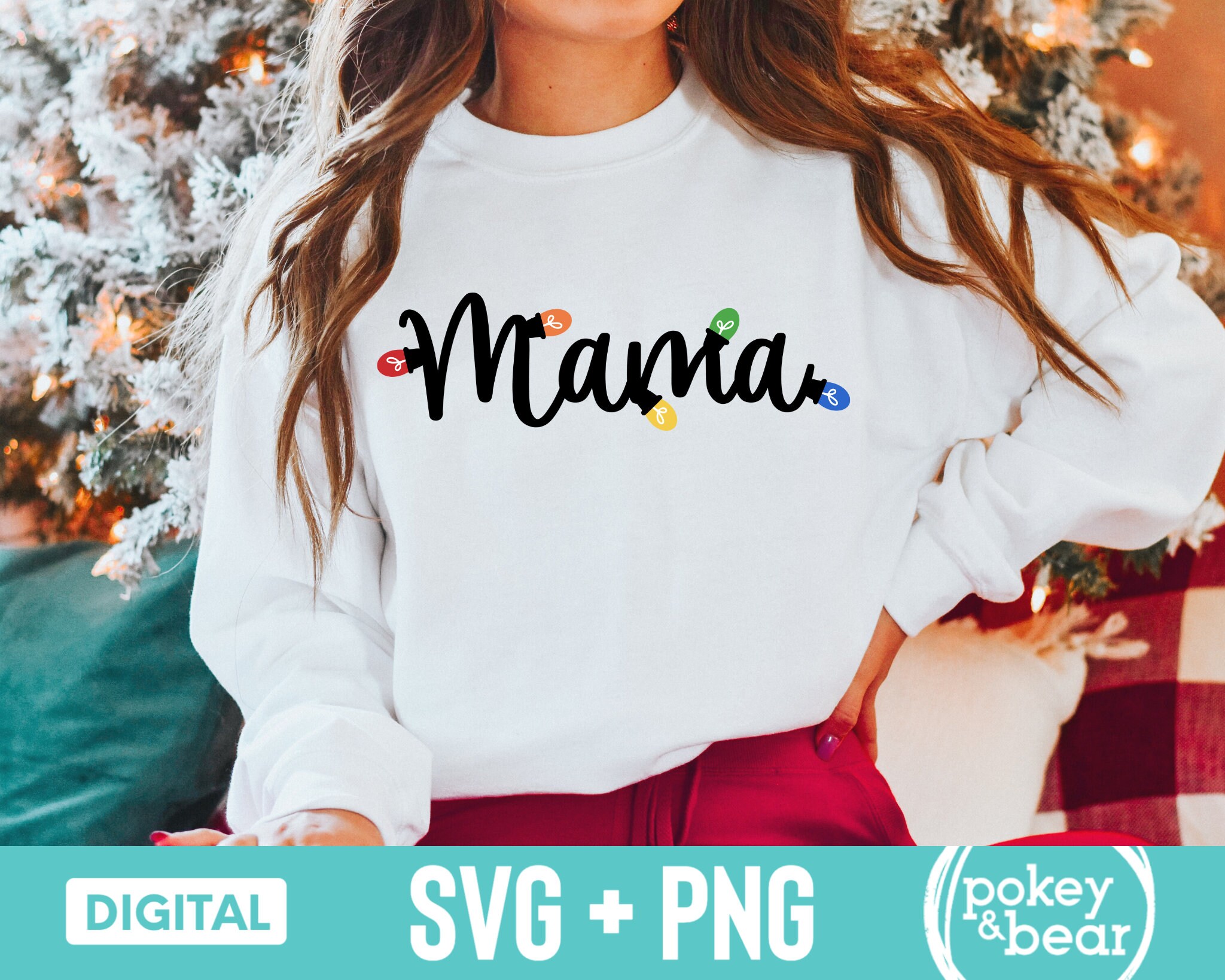 Mama Christmas Svg Bundle Very Merry Mama Svg Holly Jolly - Etsy