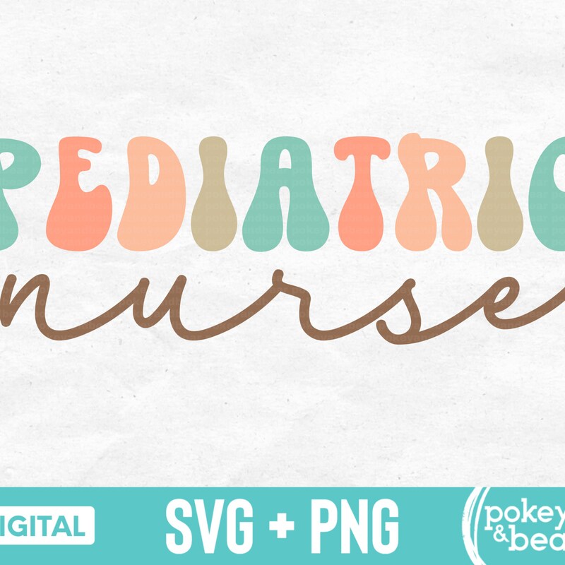 Pediatric Nurse Svg - Etsy
