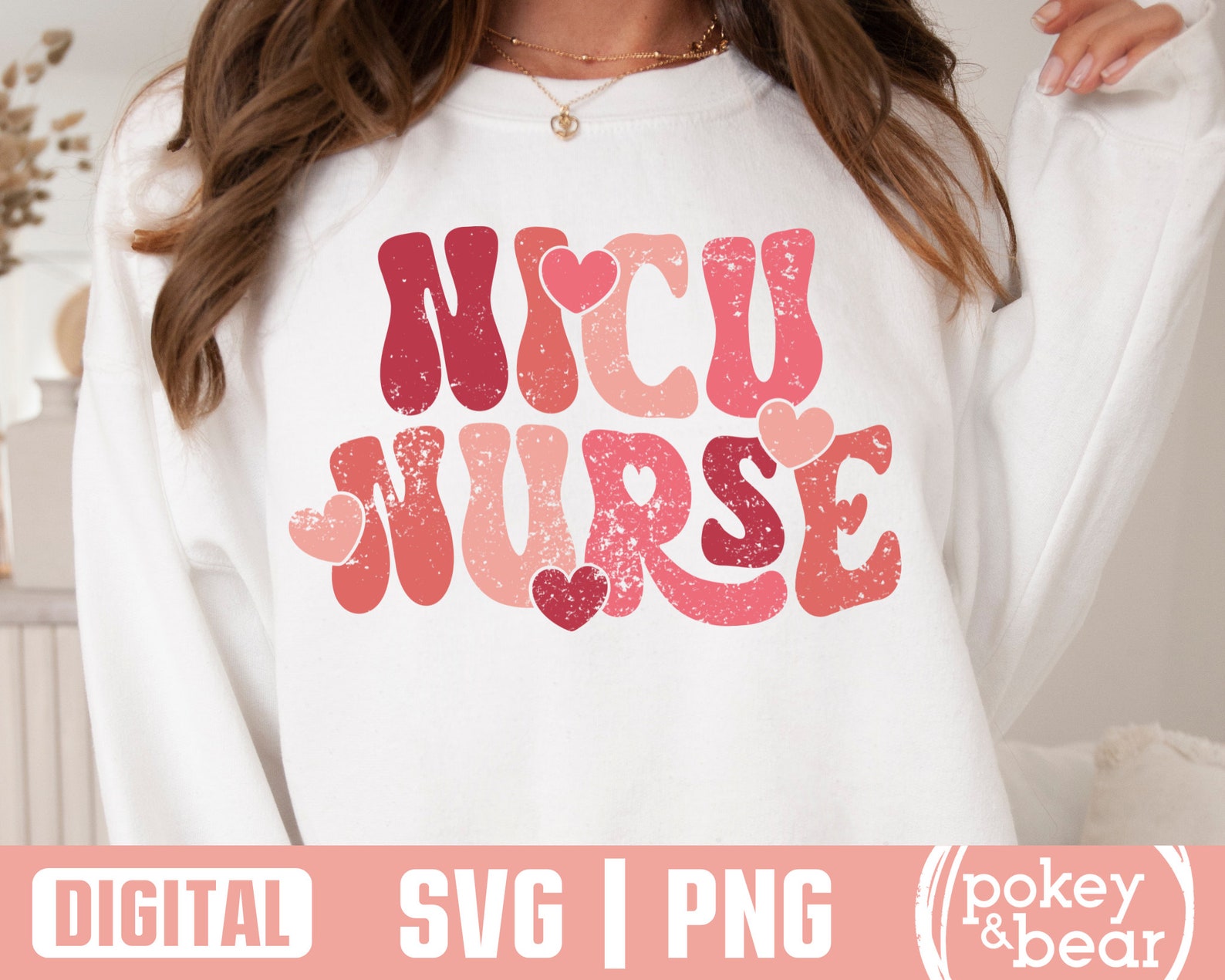 Retro NICU Nurse Svg NICU Valentine Svg Peds Nurse Png - Etsy