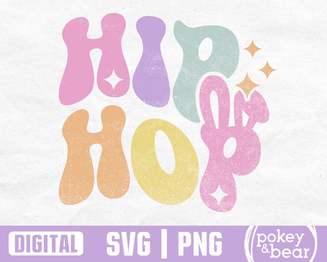 Hip Hop Svg Retro Easter Png Sublimation Design Groovy Easter Svg ...