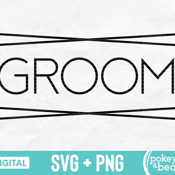 Groom Svg - Etsy