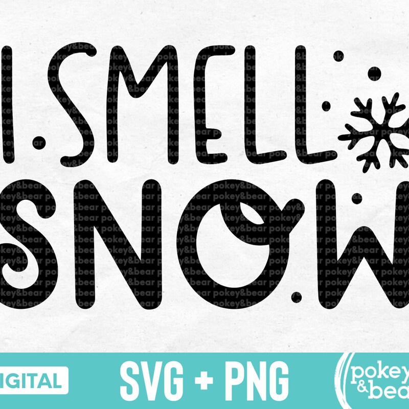 I Smell Snow - Etsy