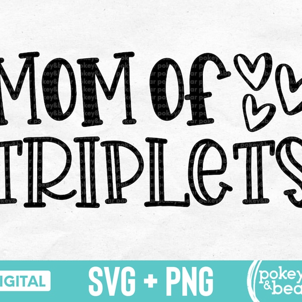 Triplet - Etsy