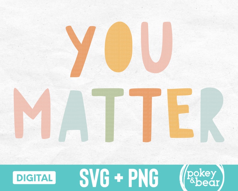 You Matter Svg Mental Health Svg Retro Kindness Shirt Svg - Etsy