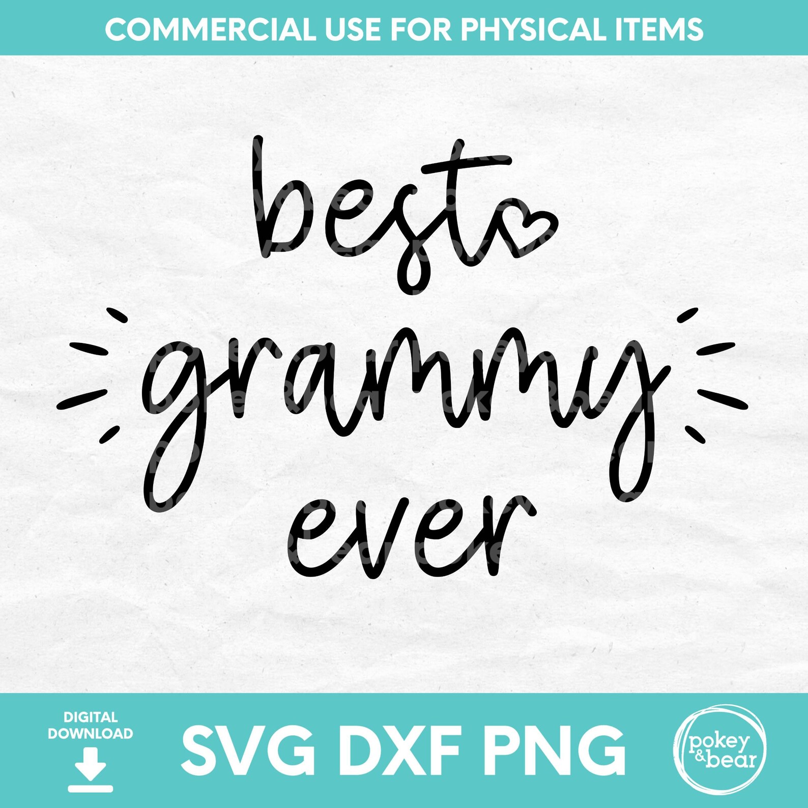 Best Grammy Ever Svg Grammy Heart Svg Grammy Shirt Svg | Etsy