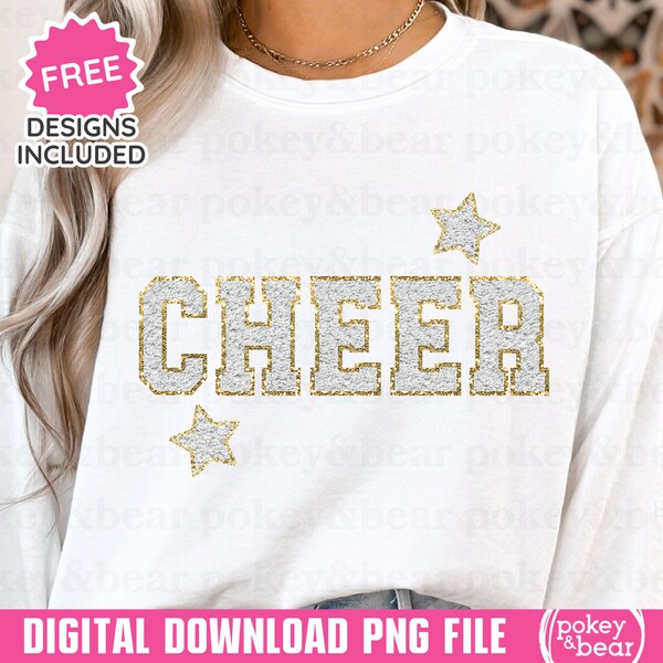 Glitter Cheer Shirt - Etsy
