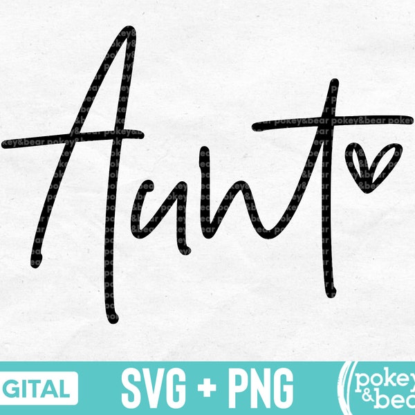 Aunt Svg - Etsy