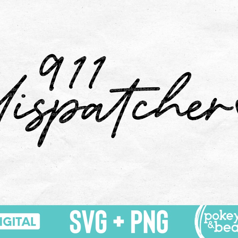 911 Dispatcher Svg - Etsy