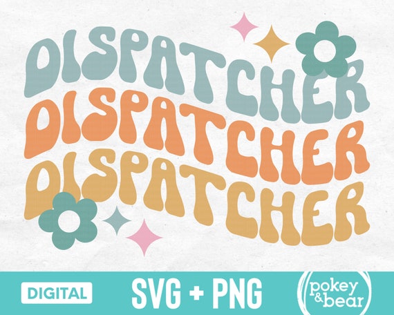Retro Dispatcher Svg File 911 Dispatcher Svg Dispatcher - Etsy