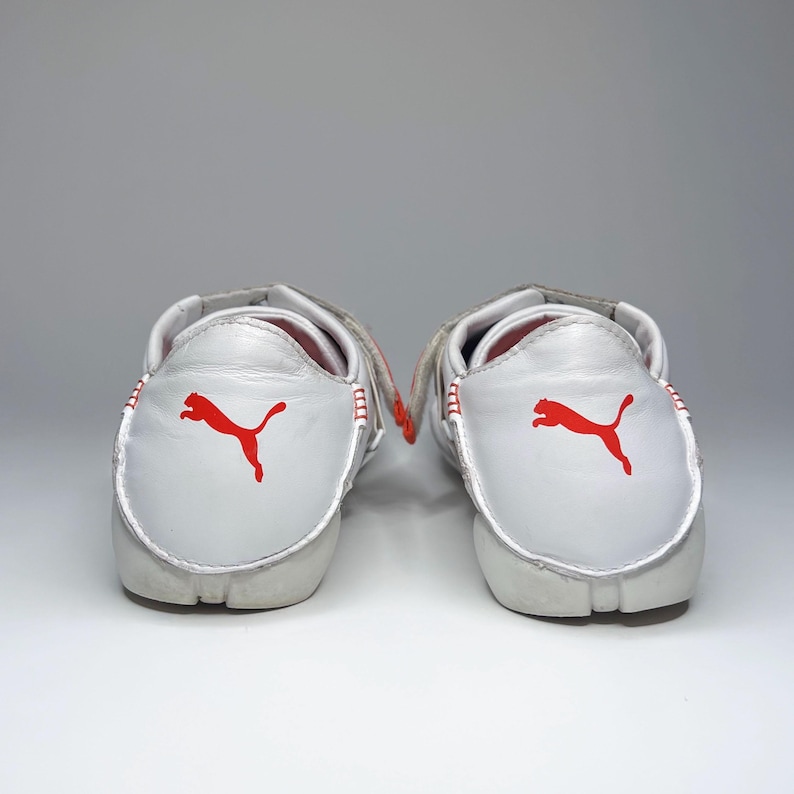 Puma Amoko Vintage White Leather Sneakers - Etsy
