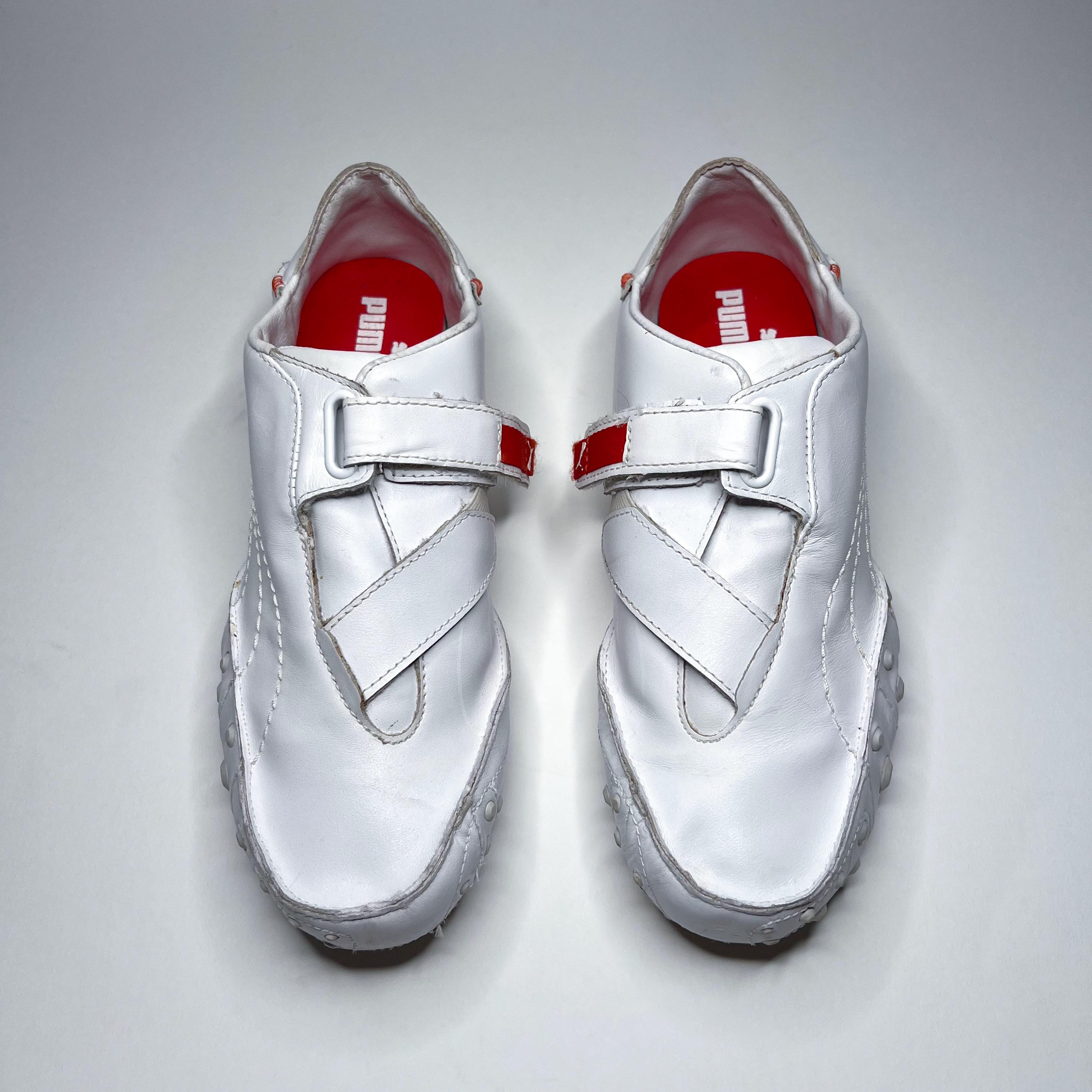 Puma Amoko Vintage White Leather Sneakers - Etsy