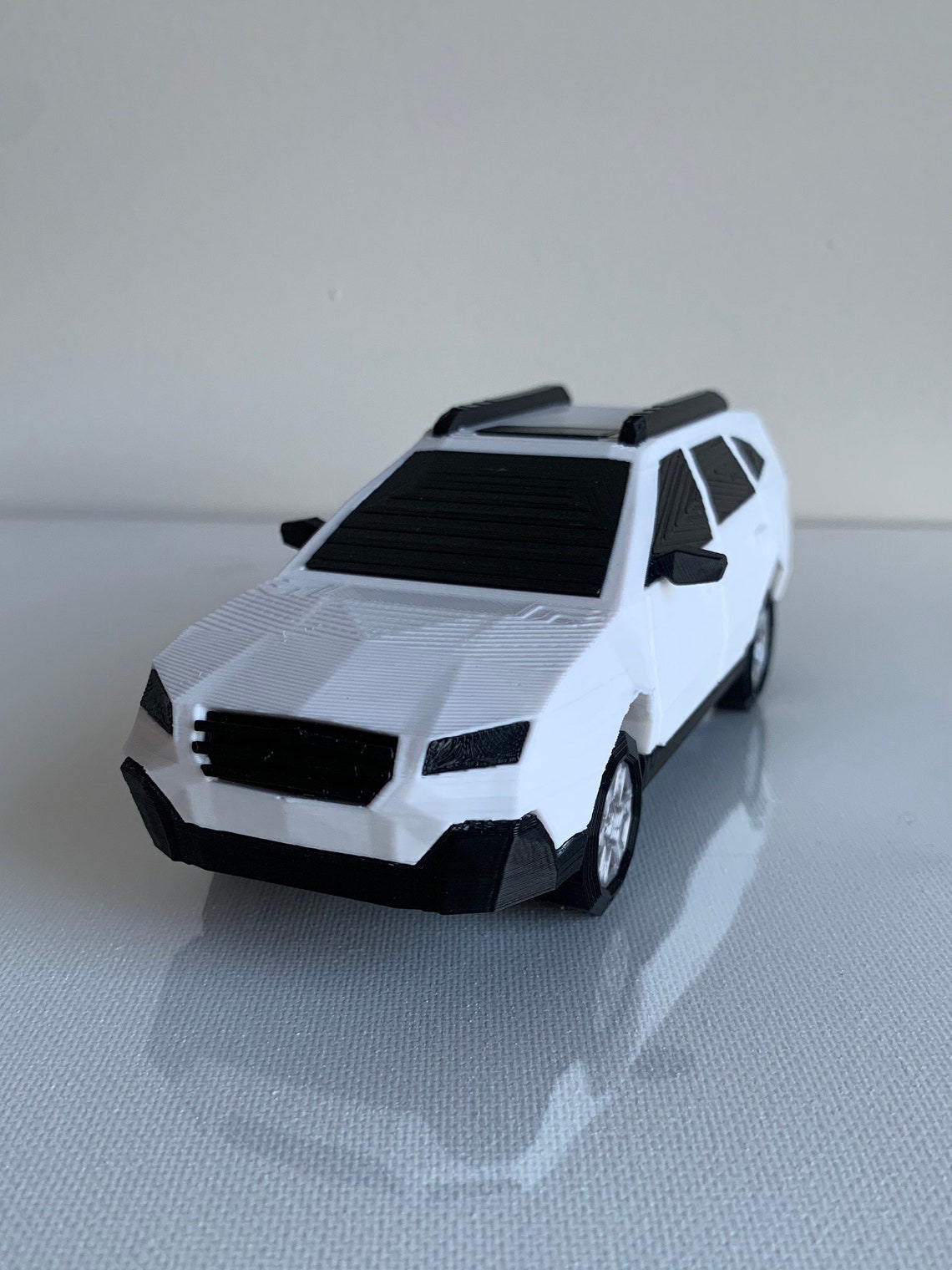 Subaru Outback 3D Printed Model Car Minimalist Low Poly - Etsy