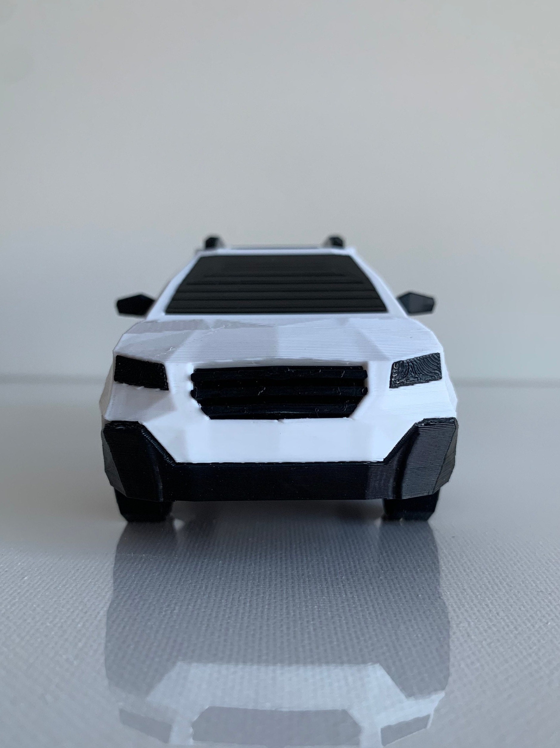 Subaru Outback 3D Printed Model Car Minimalist Low Poly - Etsy