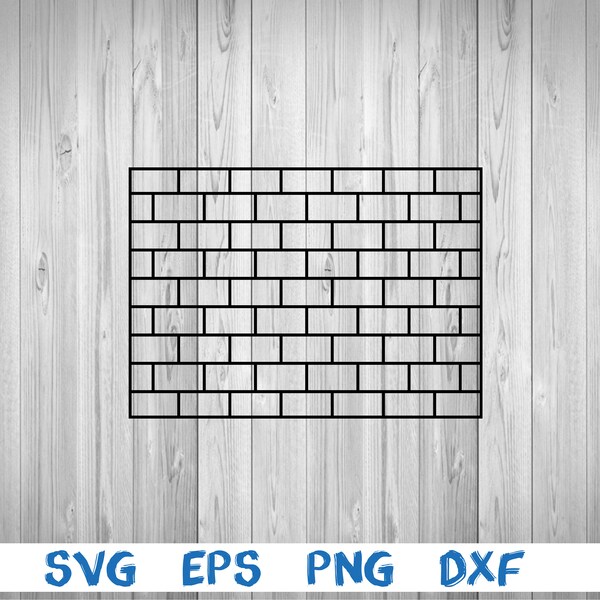Laser Cut Brick Svg - Etsy