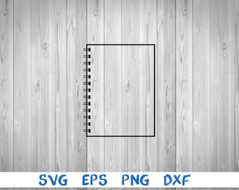Notebook Spiral Svg - Etsy