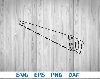 Hand Saw Svg | Etsy