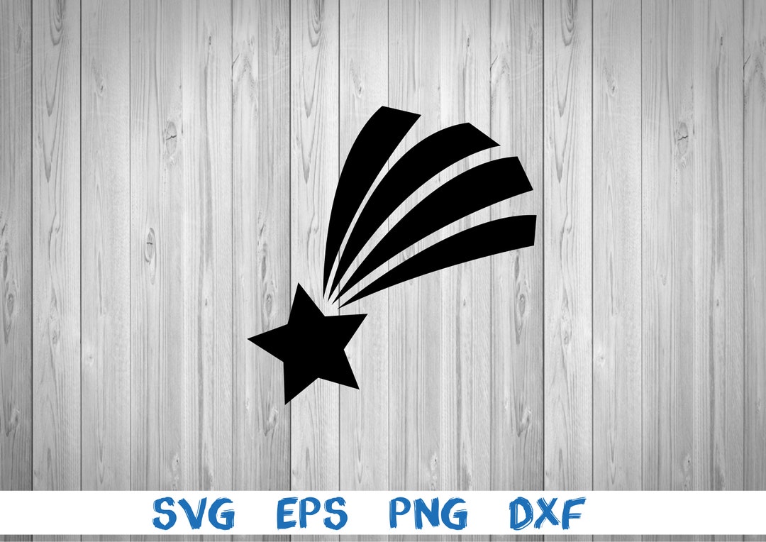Falling Star, Shooting Star, Picture, Silhouette, Svg, Png, Eps, Dxf ...