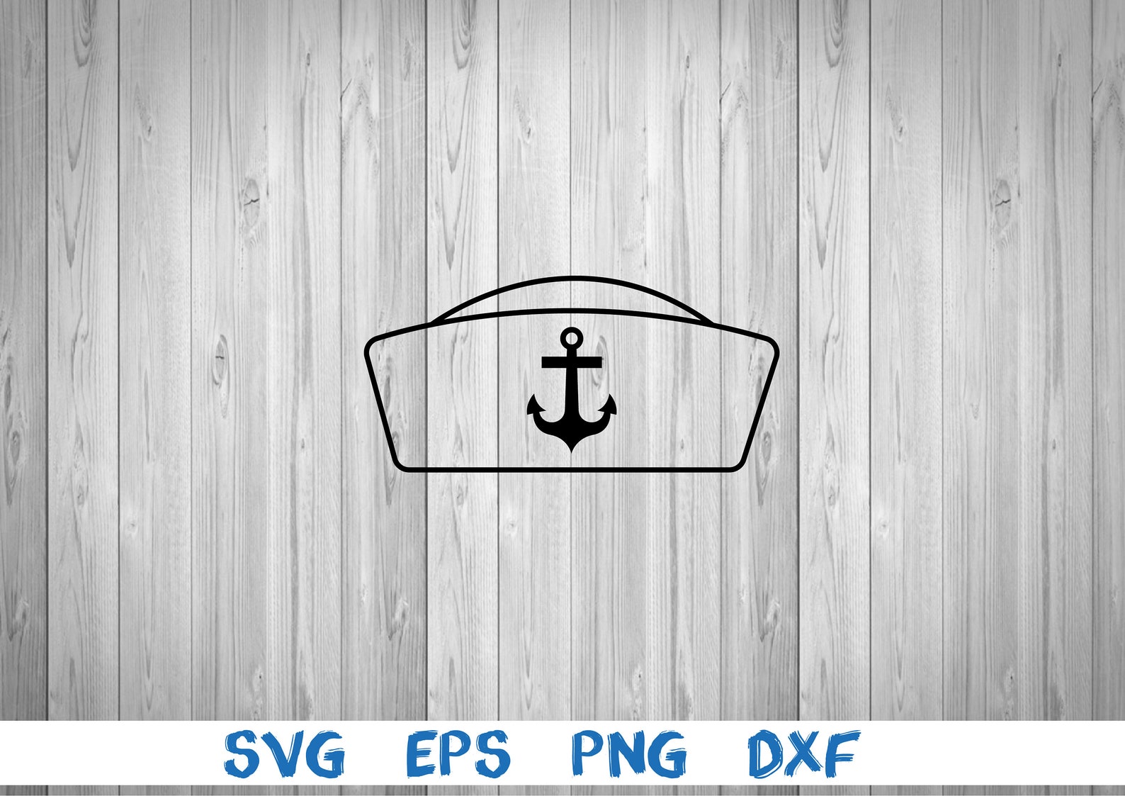 Sailor Hat, Navy Hat, Outline, Sailor, Picture, Svg, Png, Eps, Dxf ...
