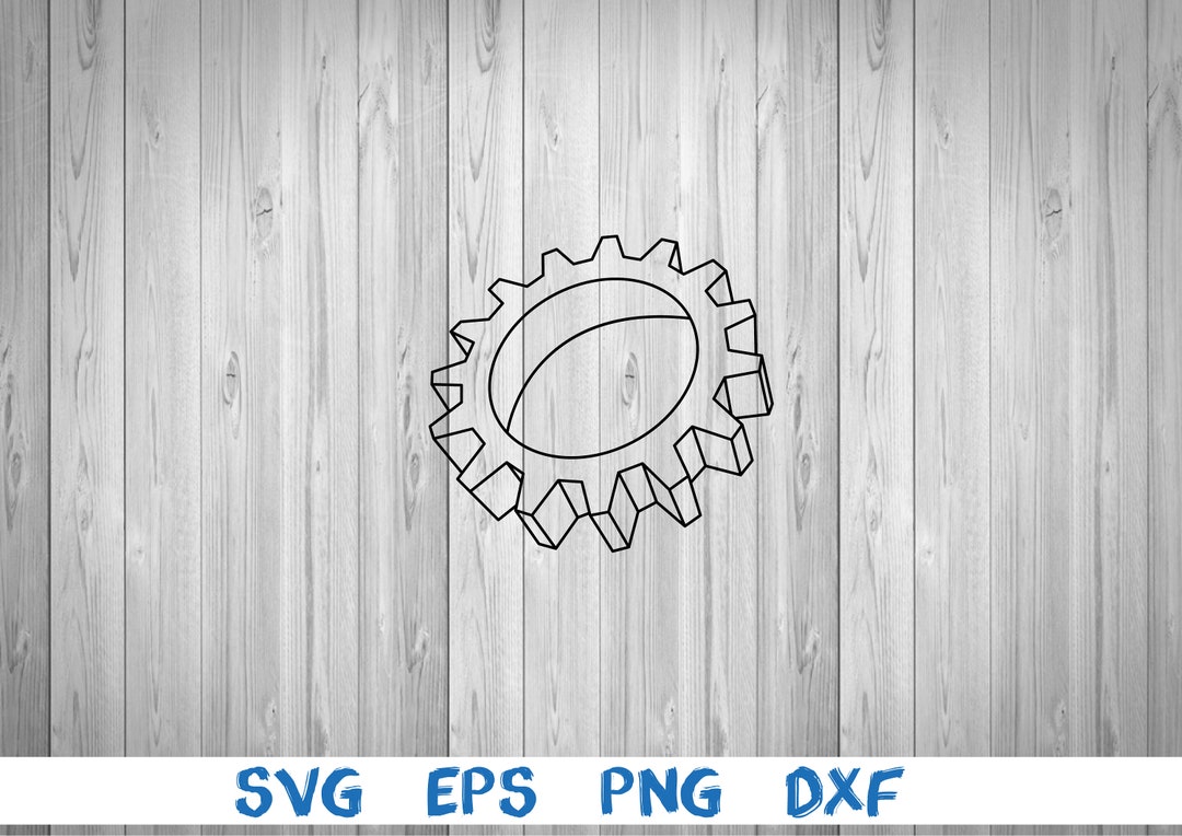 Gear, Outline, Cogwheel, Mechanic, Picture, Svg, Png, Eps, Dxf, Digital ...