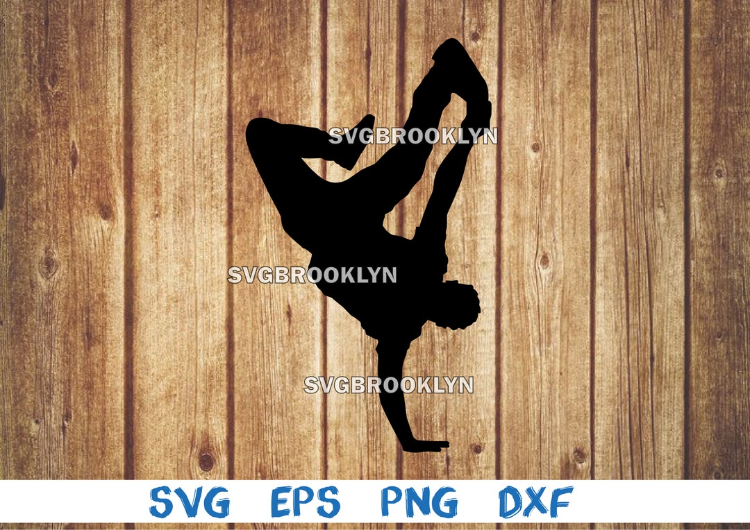 Breakdancer, Silhouette, Breakdance, Breakdancing, Man, Svg, Png, Eps ...