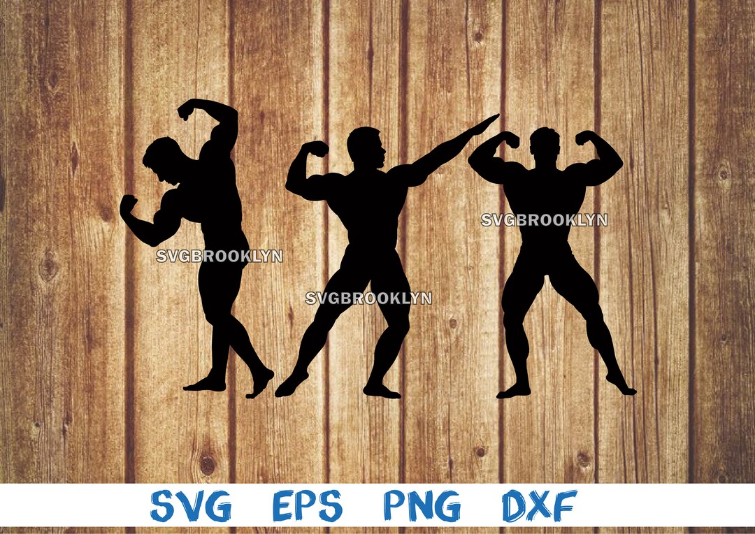 Bodybuilder, Silhouette, Bodybuilder Pose, Bodybuilder Muscle ...