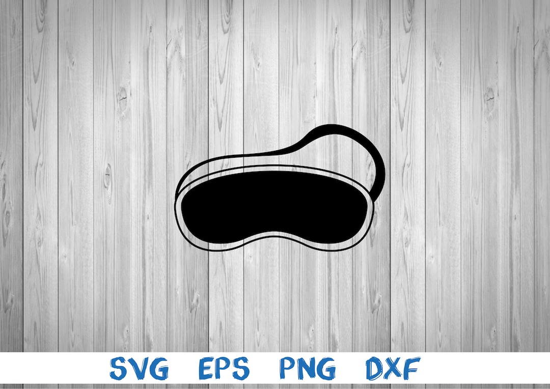 Sleeping Mask, Silhouette, Picture, Svg, Png, Eps, Dxf, Digital ...