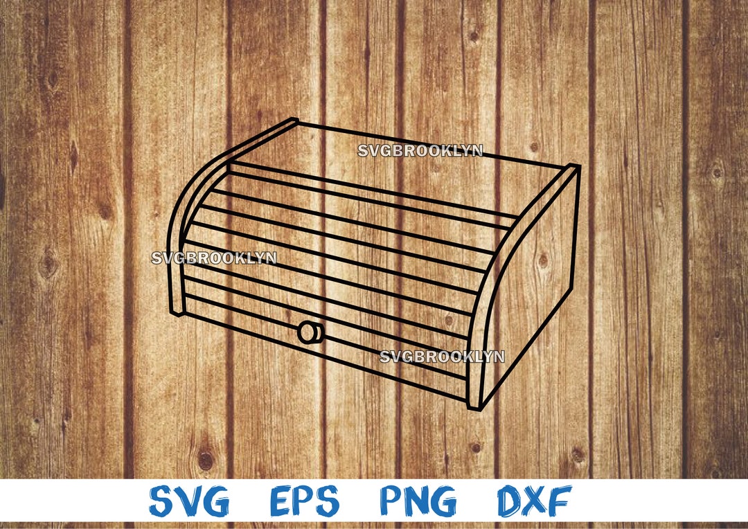 Breadbox, Bread Box, Outline, Svg, Png, Eps, Dxf, Digital File - Etsy