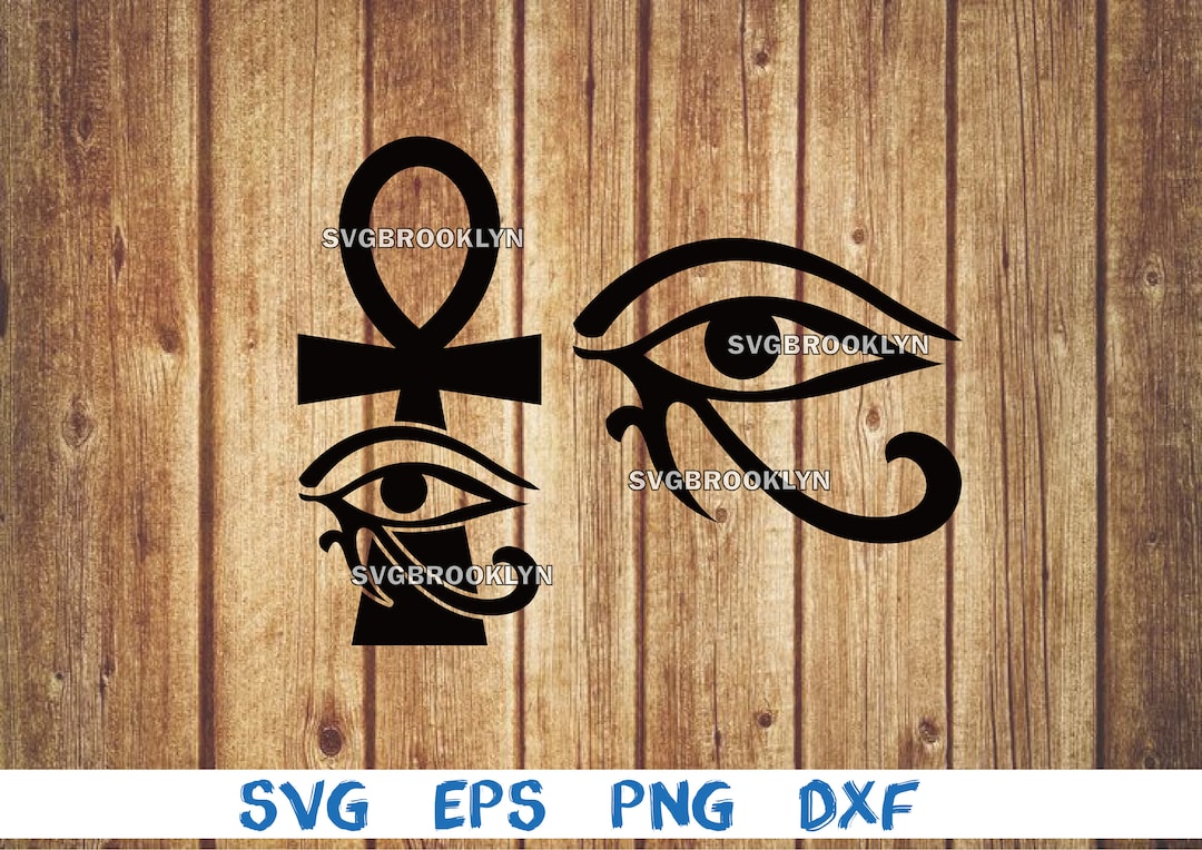 Eye of Horus, Ancient Egypt, Ankh, Silhouette, Picture, Svg, Png, Eps ...