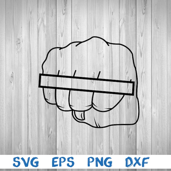 Brass Knuckles Dxf - Etsy