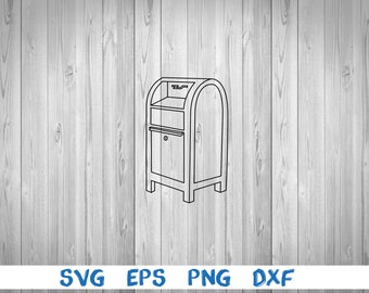 Letter Box Svg - Etsy