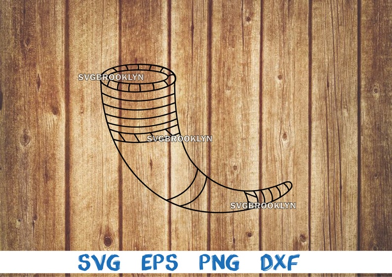 Drinking Horn Horn Outline Svg Png Eps Dxf Digital File - Etsy