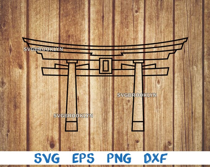 Japanese Torii Gate Paper Pieced Quilt Block Pattern Downloadable PDF ...