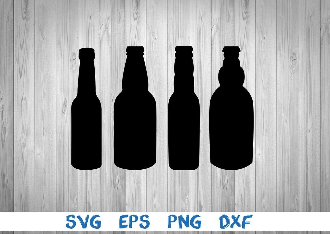 Beer Bottle Svg Png Eps Dxf Digital Download File - Etsy
