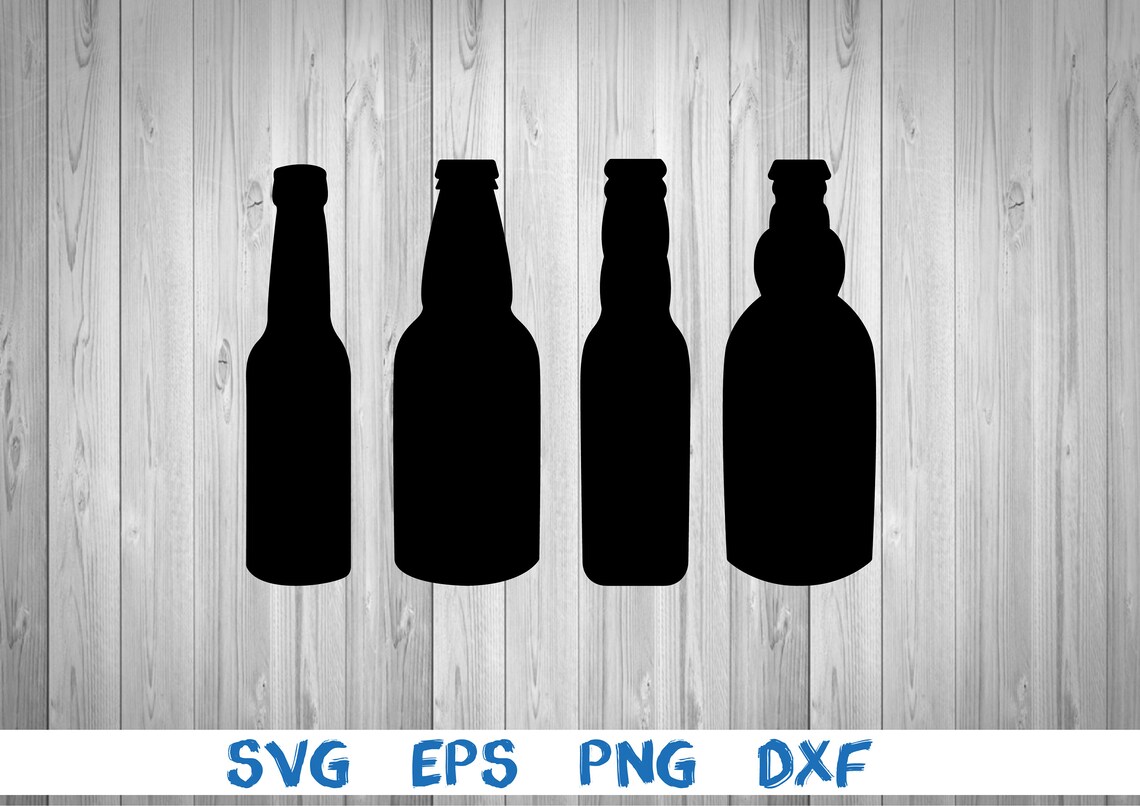 Beer Bottle, Svg, Png, Eps, Dxf, Digital Download File - Etsy