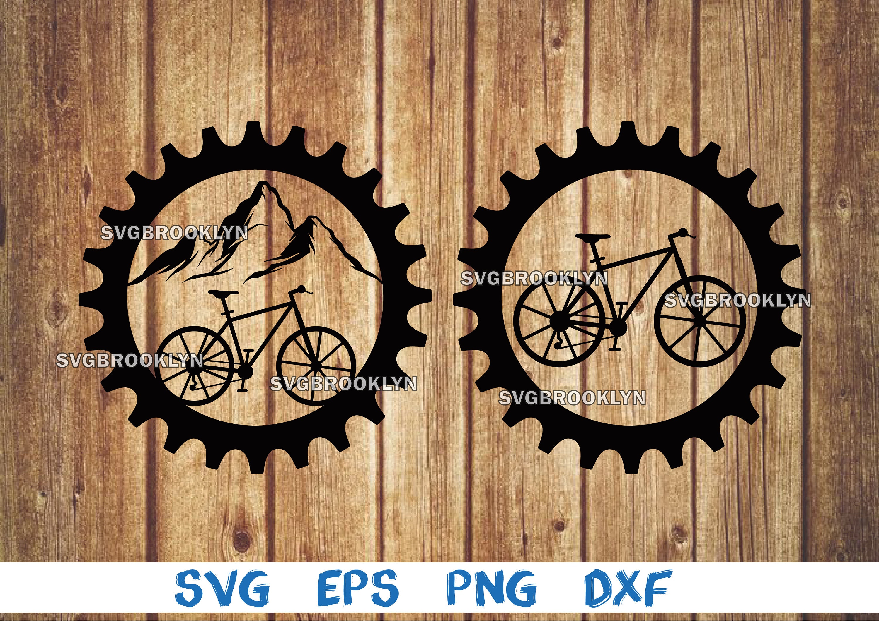 Bike Gear Silhouette