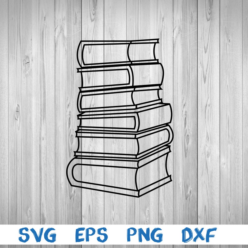 Stacked Books - Etsy
