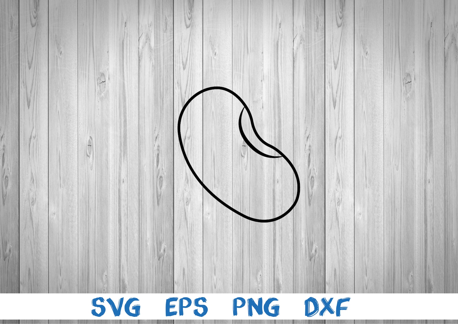Bean, Picture, Svg, Png, Eps, Dxf, Digital Download File - Etsy