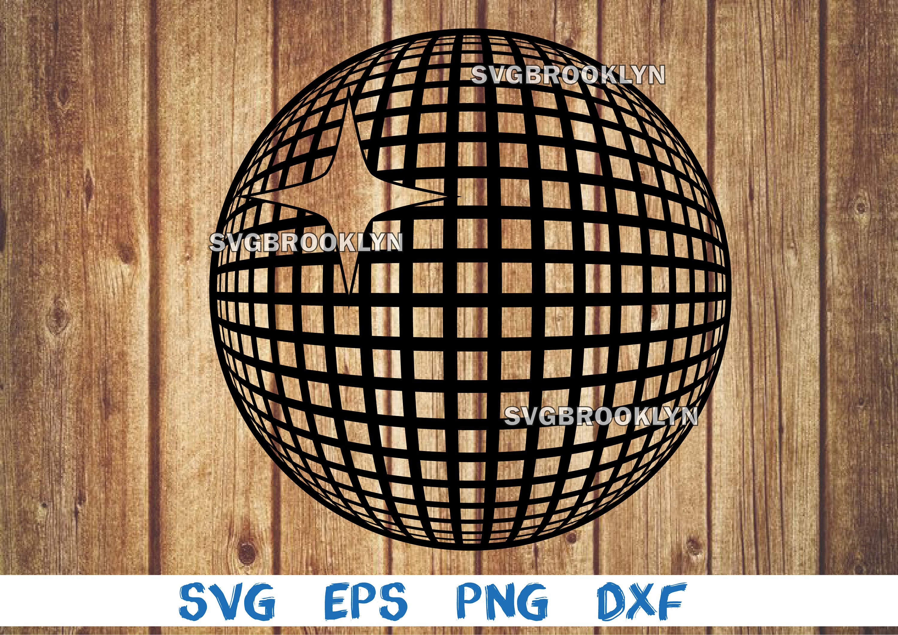 Disco Ball, Picture, Silhouette, Svg, Png, Eps, Dxf, Digital Cricut ...