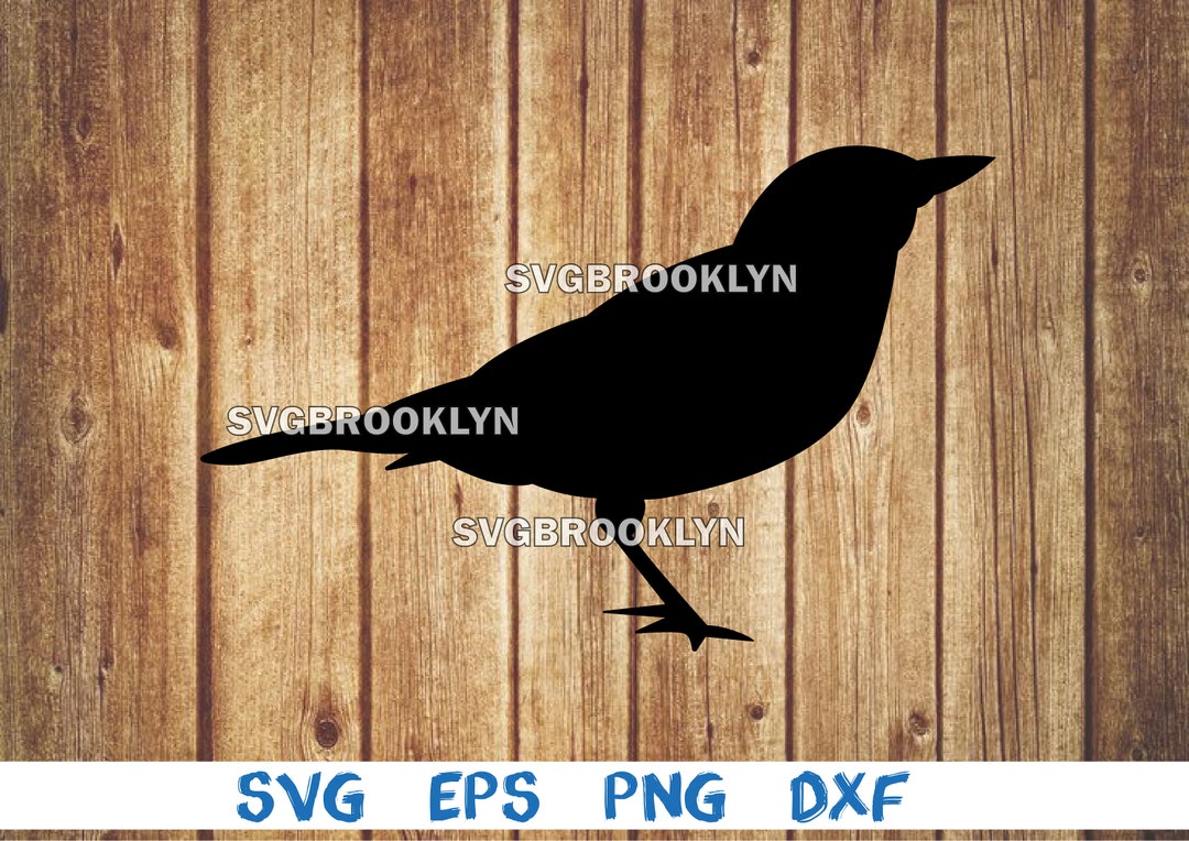 Robin Bird, Bird, Animal, Silhouette, Picture, Svg, Png, Eps, Dxf ...