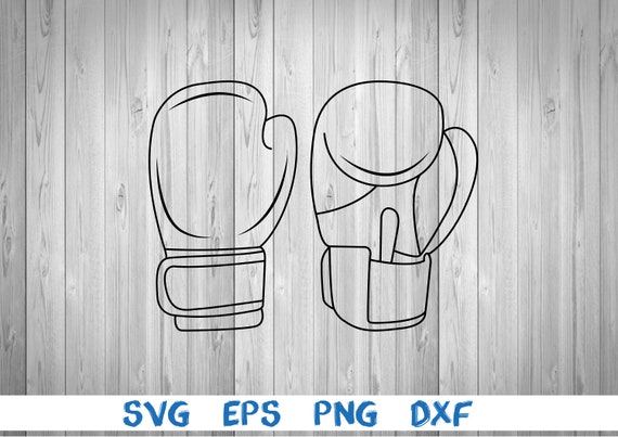 Boxing Gloves Svg Png Eps Dxf Digital Download File - Etsy