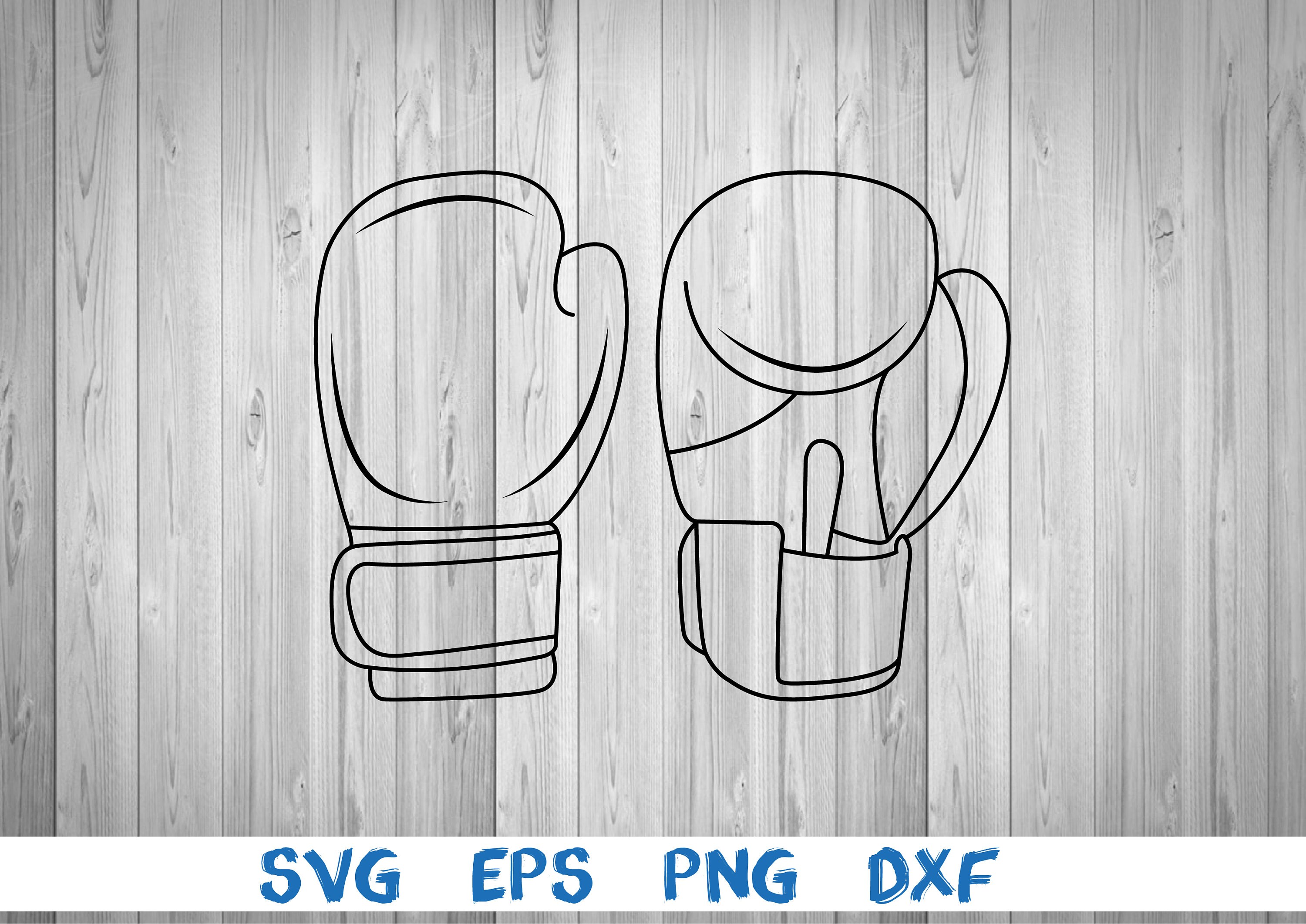 Boxing Gloves, Svg, Png, Eps, Dxf, Digital Download File - Etsy