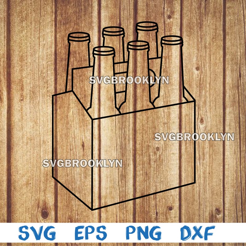 Six Pack Beer Svg - Etsy