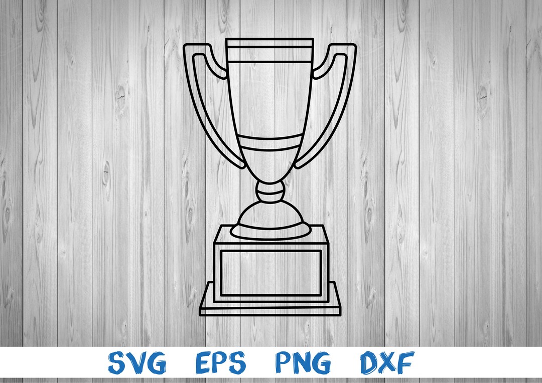 Trophy Cup, Cup, Silhouette, Picture, Svg, Png, Eps, Dxf, Digital ...