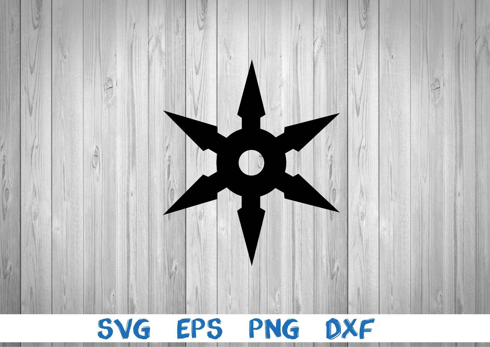 Ninja Star, Picture, Svg, Png, Eps, Dxf, Digital Download File - Etsy