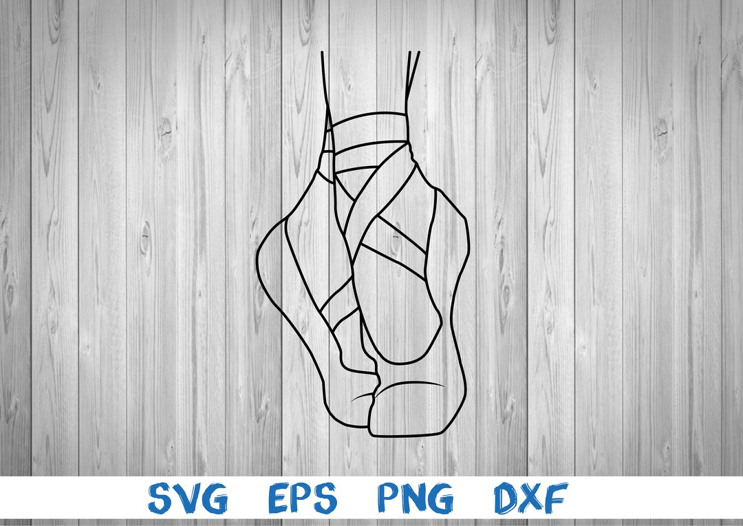 Ballerina Shoes, Ballet Shoes, Picture, Silhouette, Svg, Png, Eps, Dxf ...