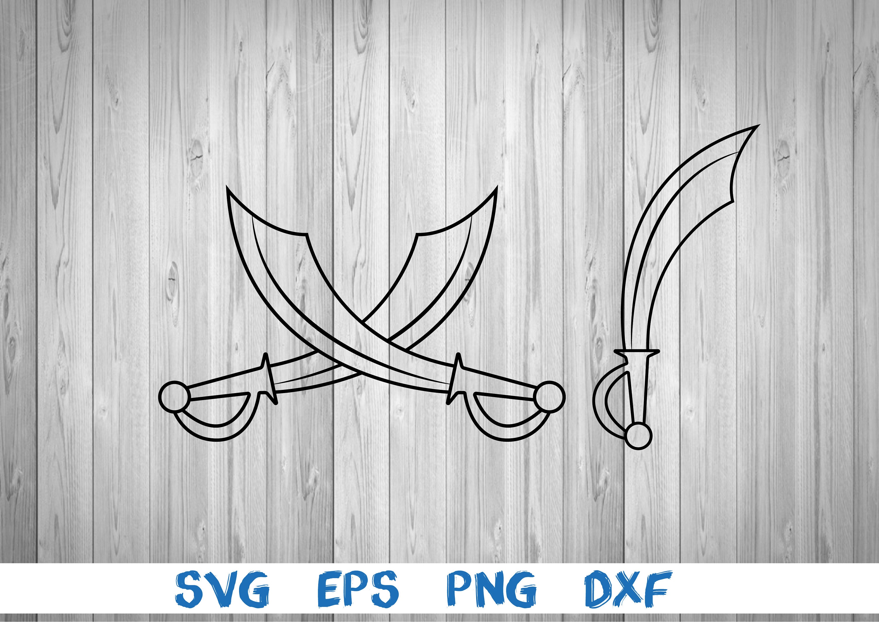 Pirate Swords Crossing